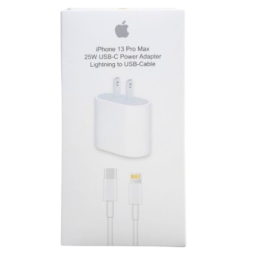 CARGADOR CABEZAL IPHONE 25W TIPO C +CABLE – Litoral Celulares